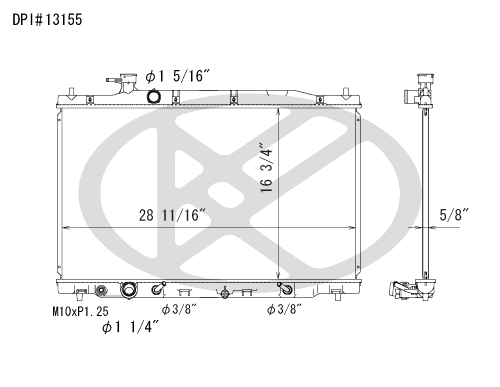 A13155 – Radiator – KOYORAD